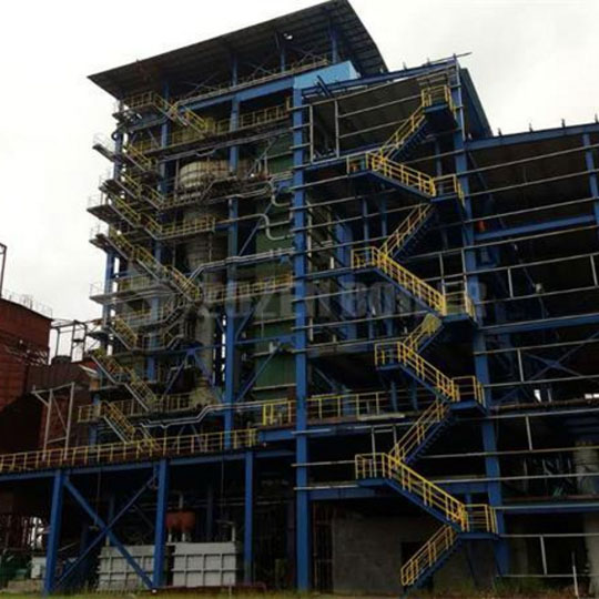 25 Ton SHX Circulating Fluidized Bed Boiler For Pharmaceutical Factory ...