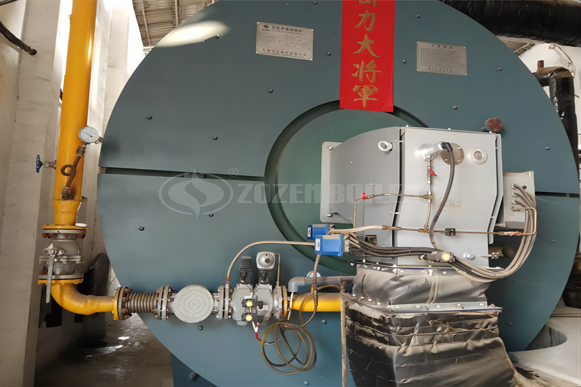 Oil Fired Horizontal Thermal Oil Heater for Processing - Diesel Oil ...