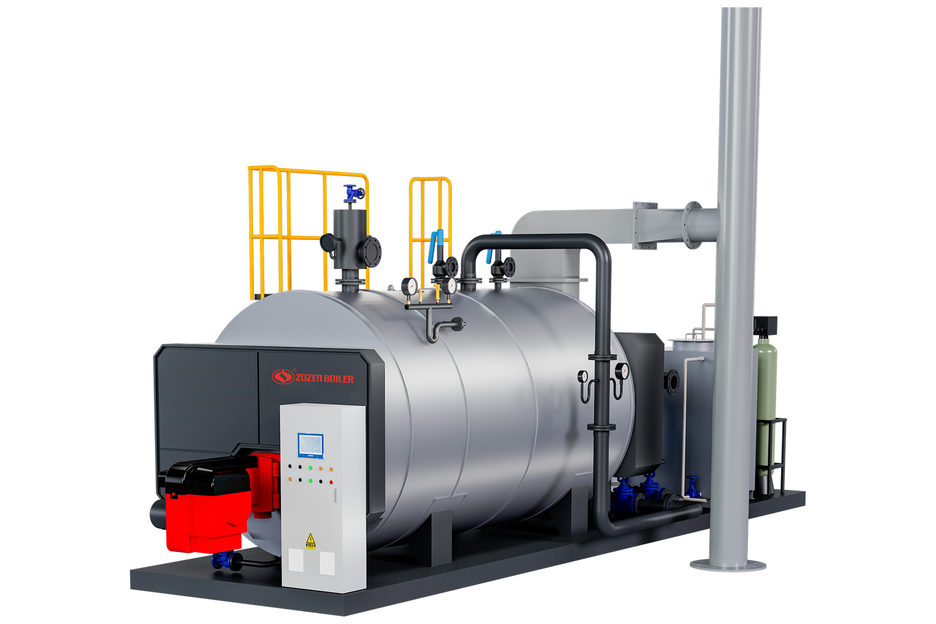 ZOZEN Boiler 3 Sets of Gas-Fired Steam Boilers for Hon Hai Precision ...